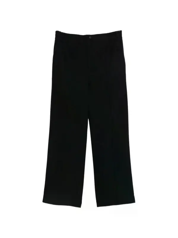 Moncler Logo-patch Straight-leg Trousers