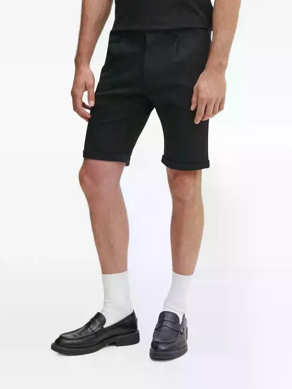 LINDBERGH Pleat-detail Turn-up Shorts