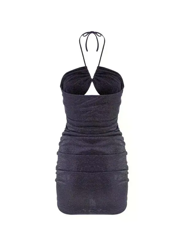 Zeynep Arçay Ruched Cutout Mini Dress