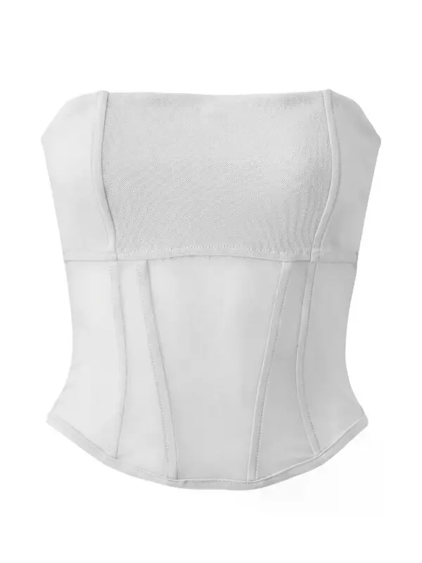 VIKTORIA & WOODS Rome Boned Mesh Bustier