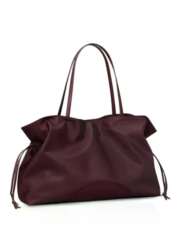 Tory Burch Ella Nylon Drawstring Tote Bag - Red