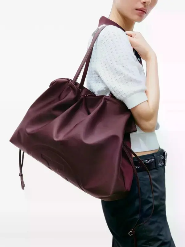 Tory Burch Ella Nylon Drawstring Tote Bag