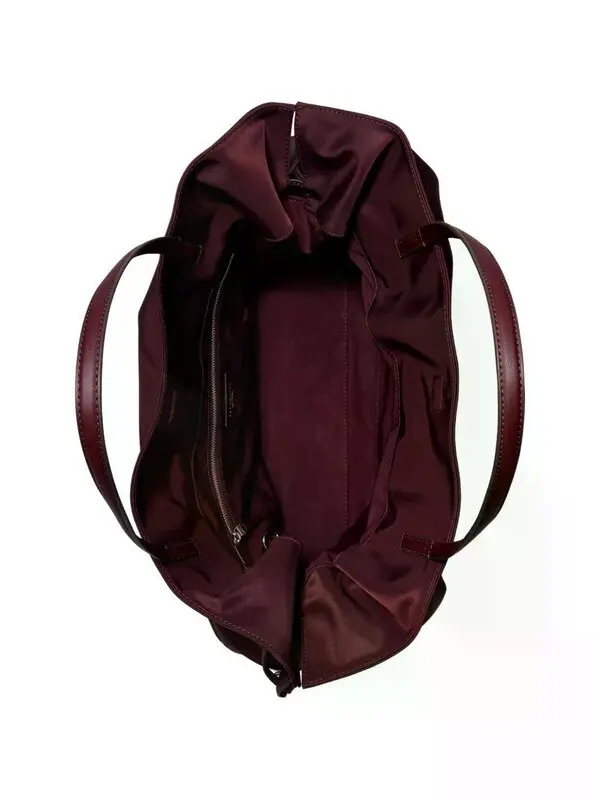 Tory Burch Ella Nylon Drawstring Tote Bag - Red