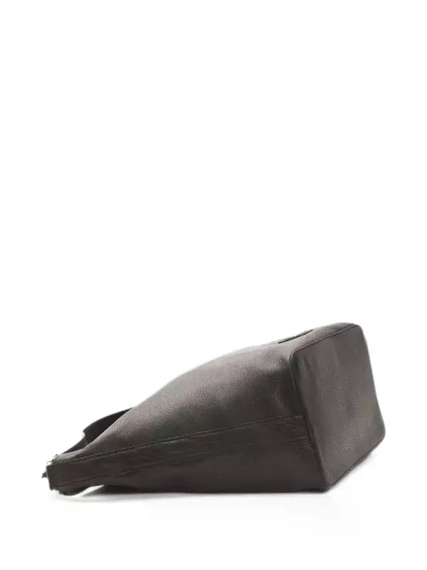 POMPEI DONATELLA Tassel-detail Leather Shoulder Bag