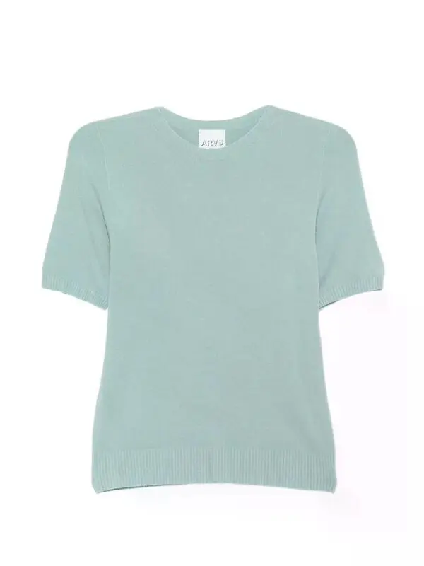AROVESCIO Short-sleeve Knitted T-shirt