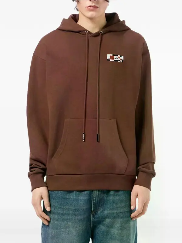 Iceberg Graphic-print Drawstring Hoodie