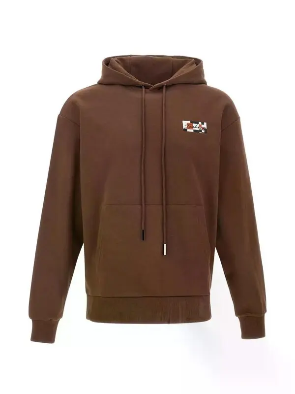 Iceberg Graphic-print Drawstring Hoodie