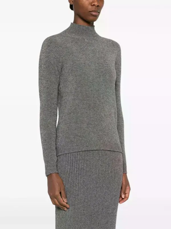 AROVESCIO High-neck Knitted Sweater