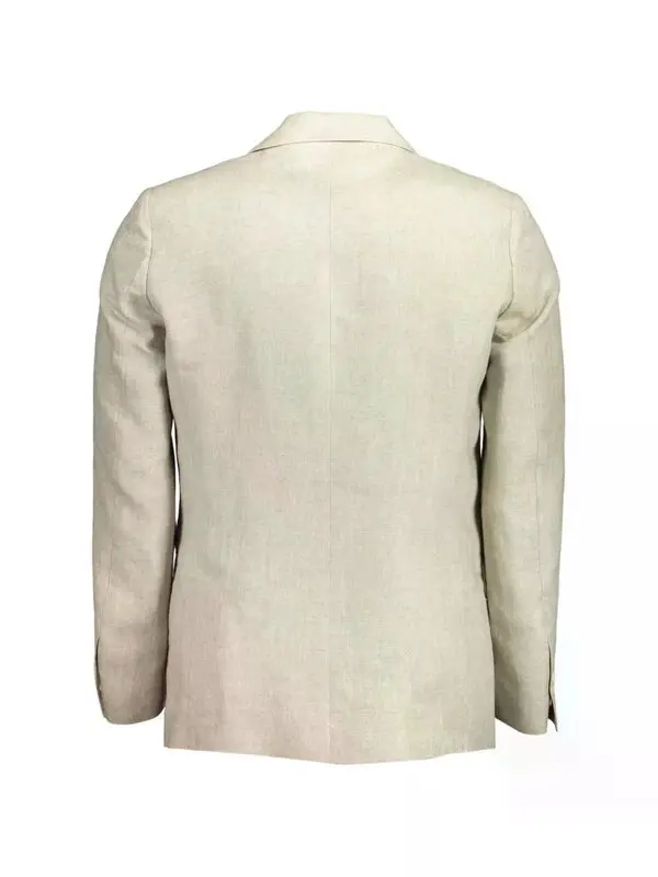 Gant Herringbone-weave Notched-lapel Jacket