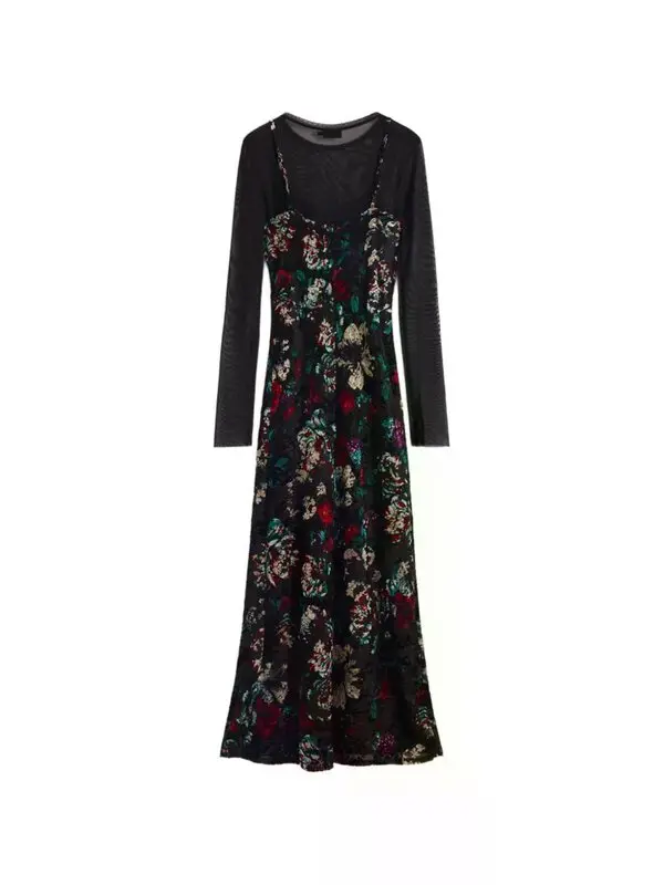 Desigual Floral-print Maxi Dress