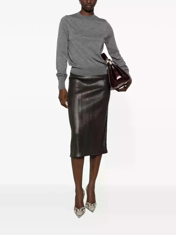 Victoria Beckham Austen Mock-neck Sweater