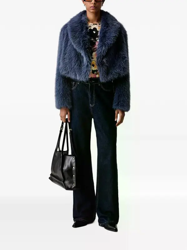 Stine Goya Floral-print Long-sleeve T-shirt - Neutrals