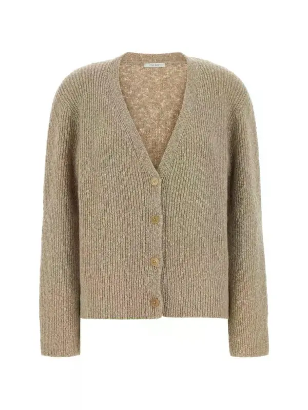 THE ROW Naroch Ribbed-knit Cardigan