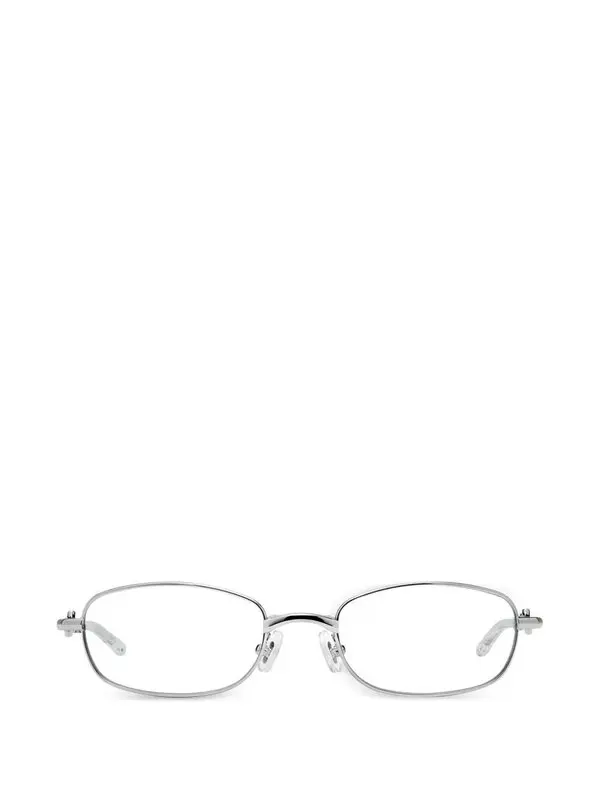 GENTLE MONSTER Mori Rectangle-frame Glasses - Silver