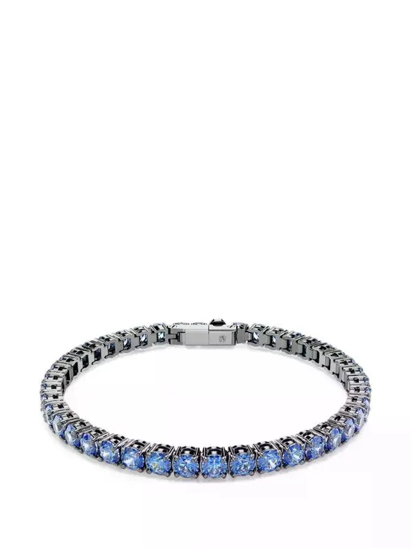 SWAROVSKI Crystal-embellished Round-cut Necklace - Silver