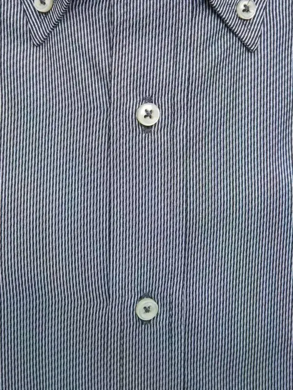 ROBERT FRIEDMAN Striped Button-down Collar Shirt