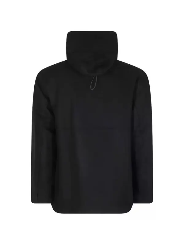 DUNO Ares Berlino Double-breasted Hooded Jacket