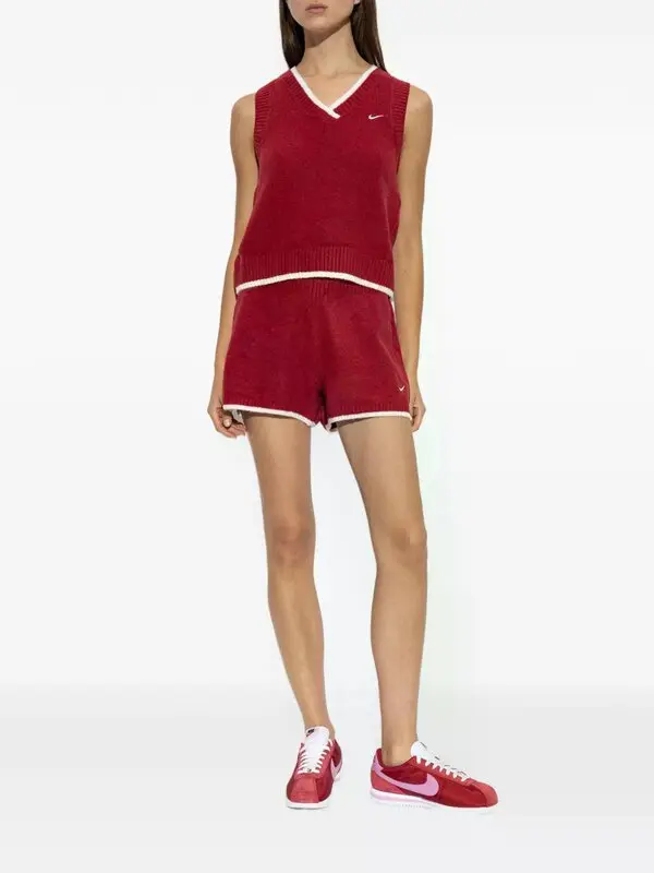 Nike Logo-embroidered V-neck Vest