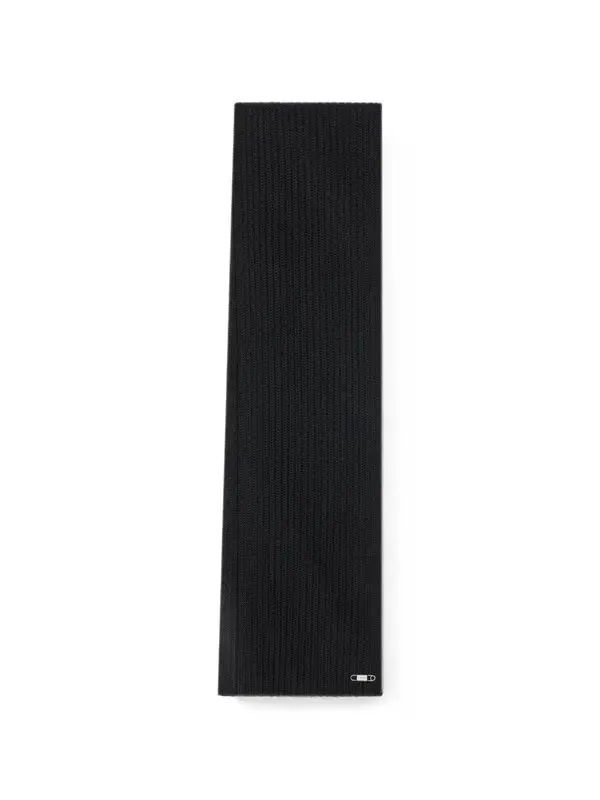 Givenchy Scarf In Wool With Pin - Black