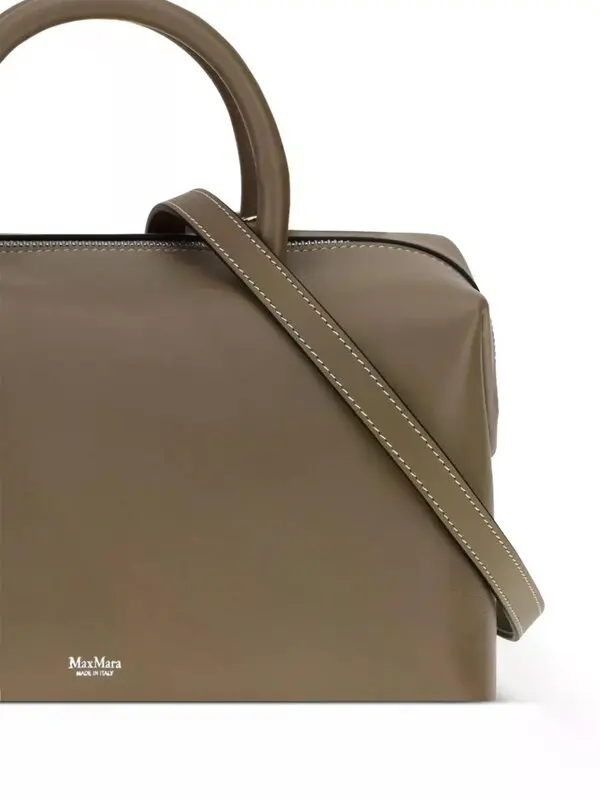 Max Mara Leather Holdall Bag