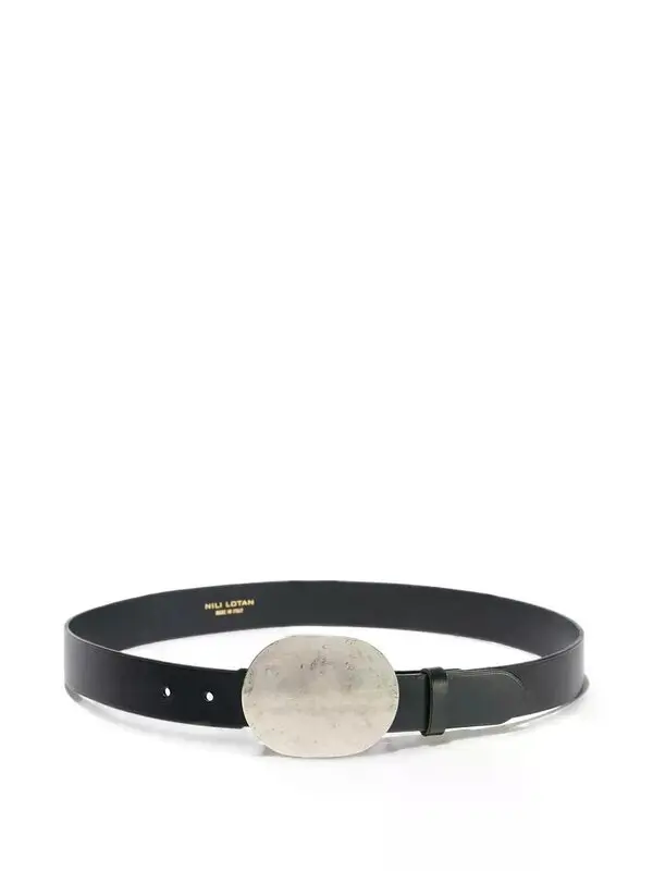 NILI LOTAN Wayne Leather Belt