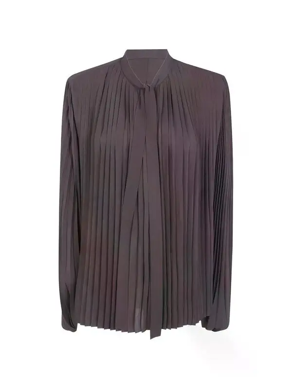TOM FORD Pleated Bow-detail Shirt