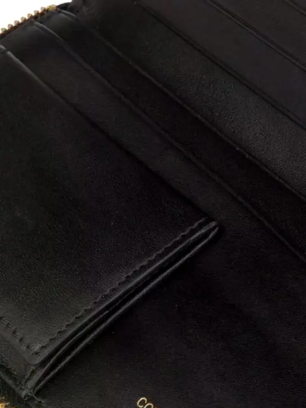 Comme Des Garçons Logo-print Leather Wallet - Black