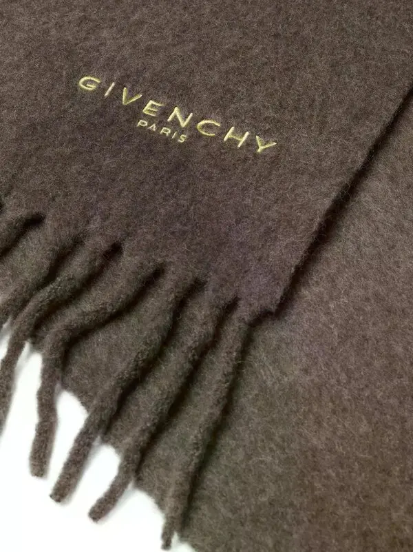 Givenchy Large Scarf In Alpaca Wool