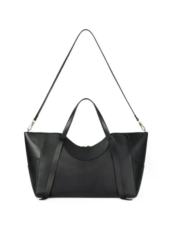 Givenchy Large The Snatch Bag In Grained Leather - Black