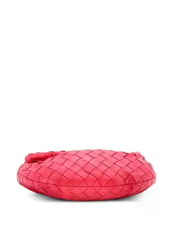 Bottega Veneta Bv Jodie Intrecciato Nappa Mini Hobo Bag - Pink