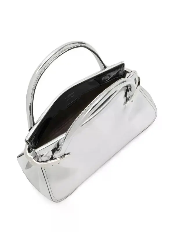 Givenchy Mini Pinch Bag In Mirror Effect Leather