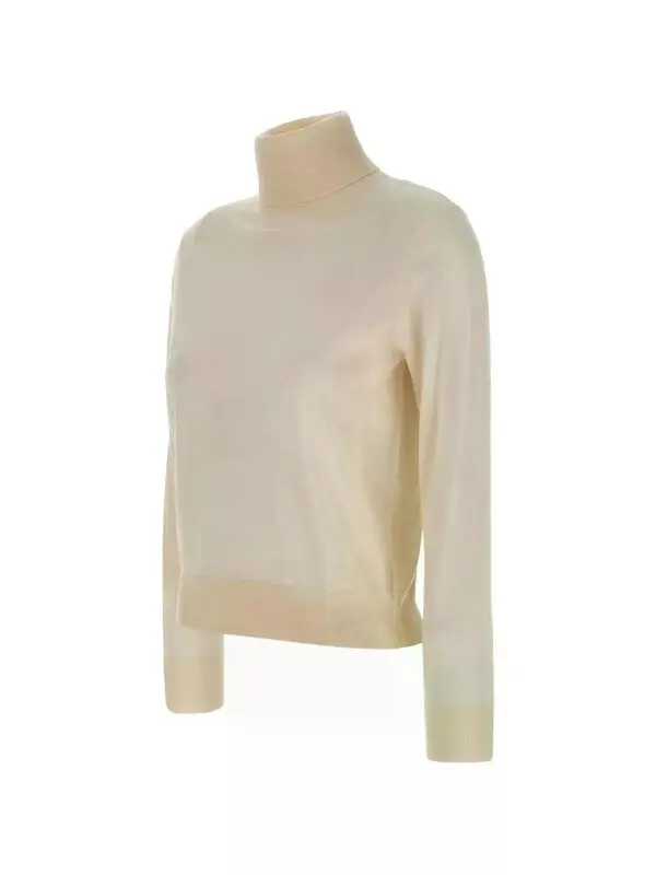 KANGRA Ribbed-trim Turtleneck Sweater