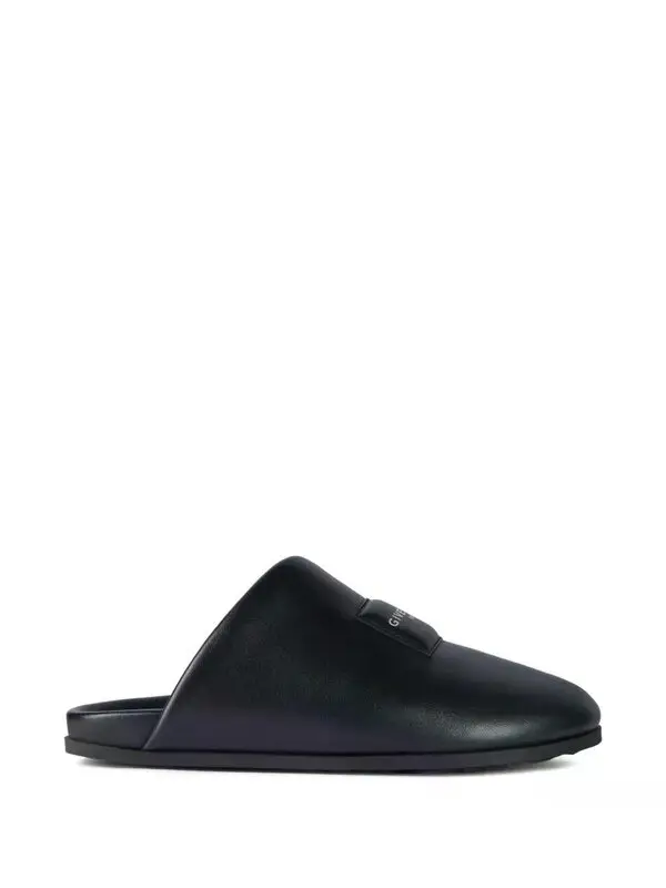 Givenchy Puffy Mules In Nappa Leather