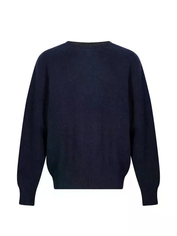 You Must Create Crew-neck Raglan-sleeve Sweater
