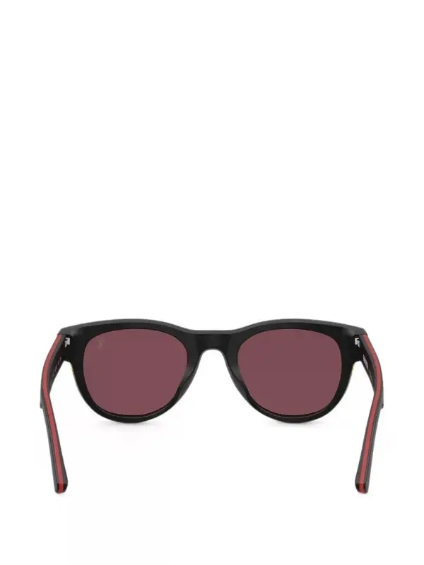 SCUDERIA FERRARI Round-frame Sunglasses