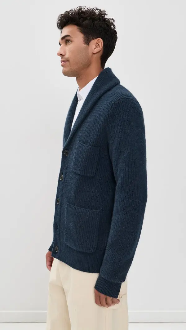 ALEX MILL Shawl Collar Cashmere Cardigan