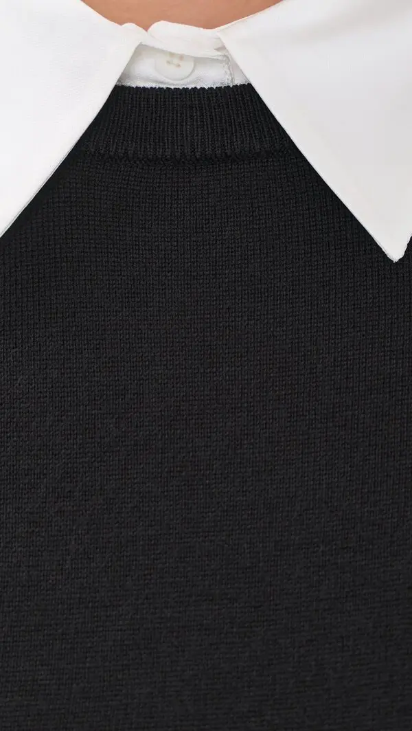 Alice + Olivia Porla Collared Sweater