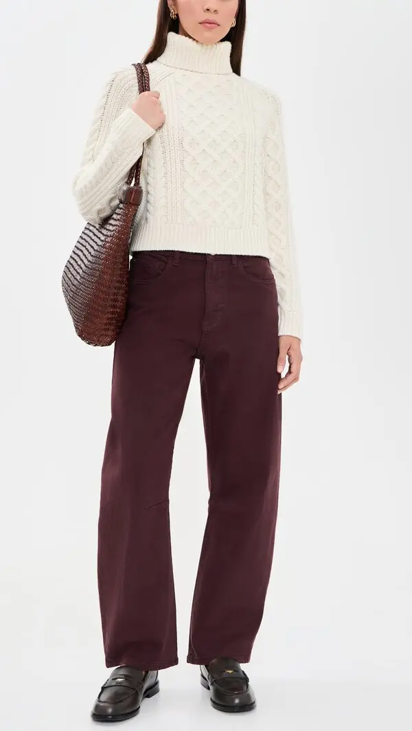 Warp + Weft Bna Soft Curve Barrel Jeans
