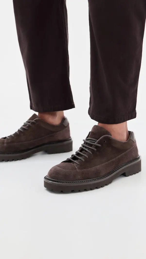 COMMON PROJECTS Hiker Low Piuma Suede Sneakers