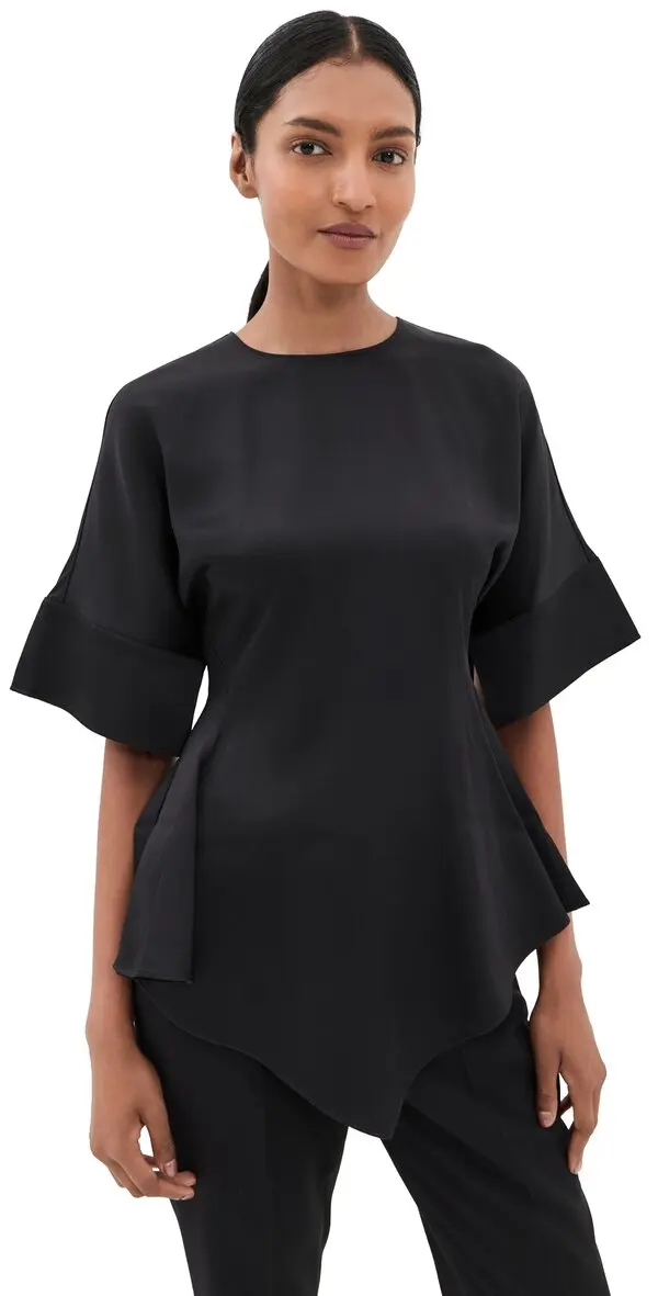 Stella McCartney Ruffled Satin Top