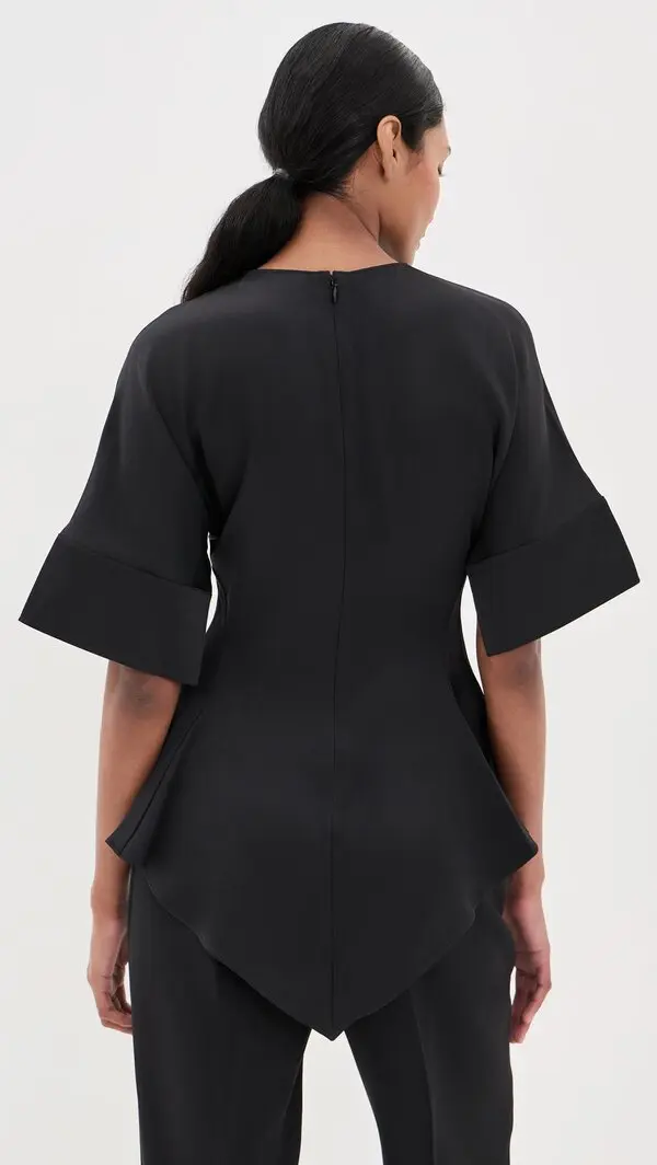 Stella McCartney Ruffled Satin Top