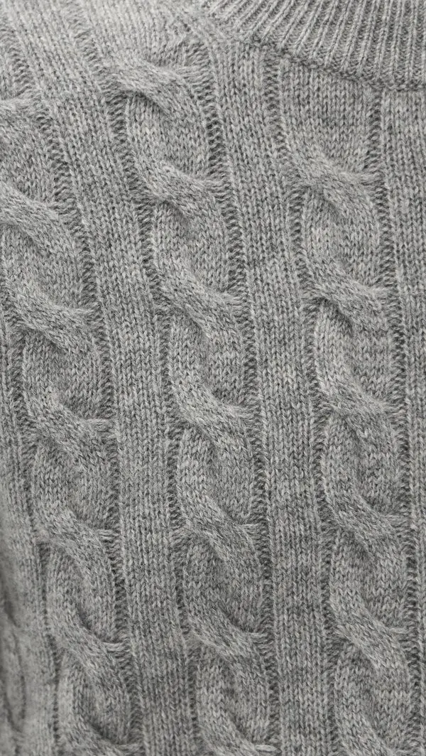 ALEX MILL Jordan Cable Cashmere Sweater