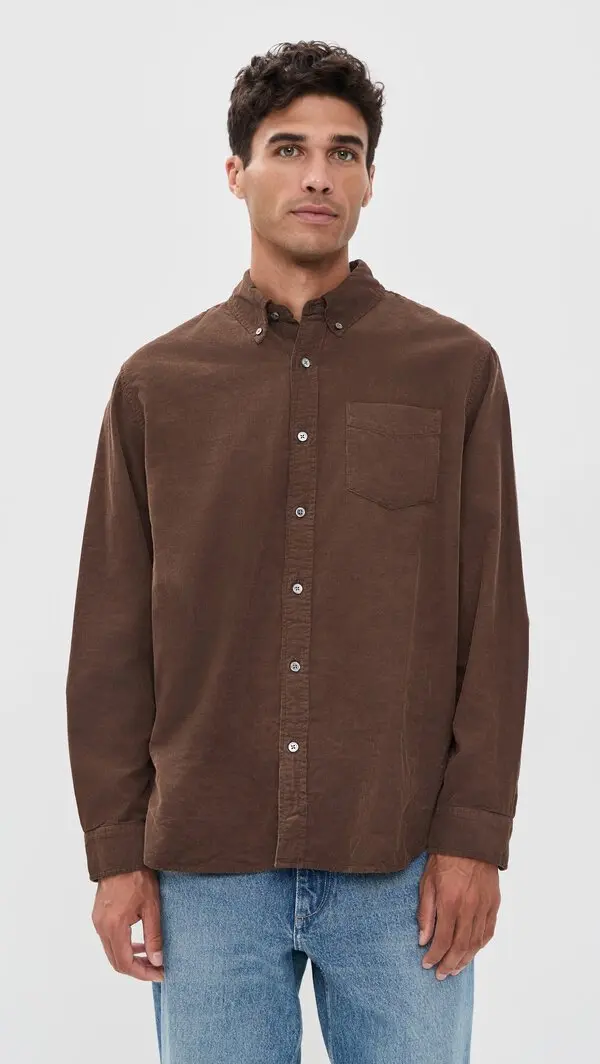 ALEX MILL Mill Shirt In Super Fine Wale Corduroy
