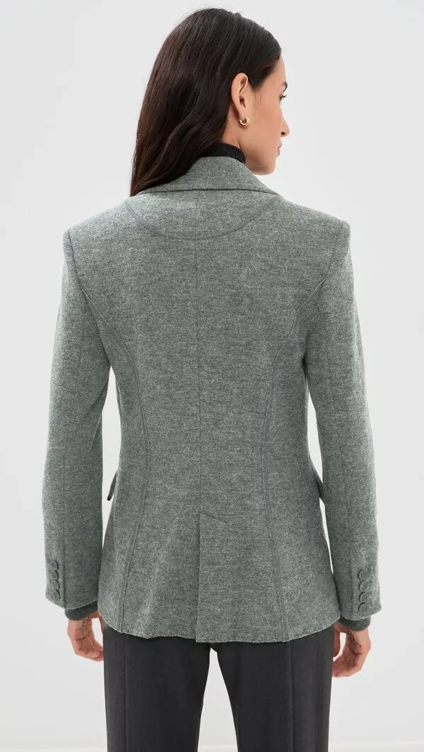 Simkhai Auden Knit Combo Blazer