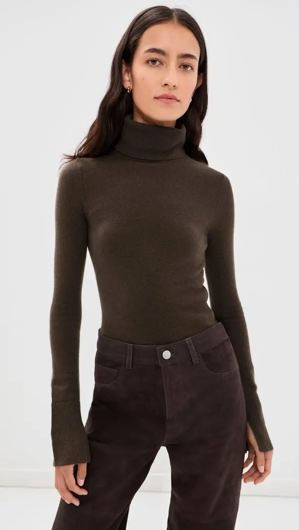 Simkhai Fenwick Cashmere Turtleneck Pullover