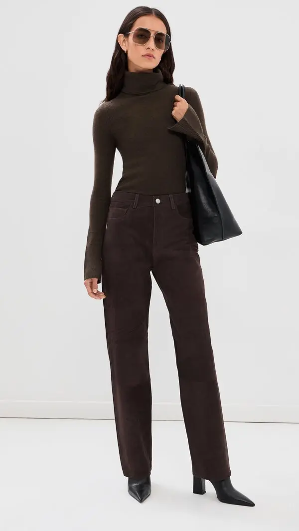 Simkhai Fenwick Cashmere Turtleneck Pullover