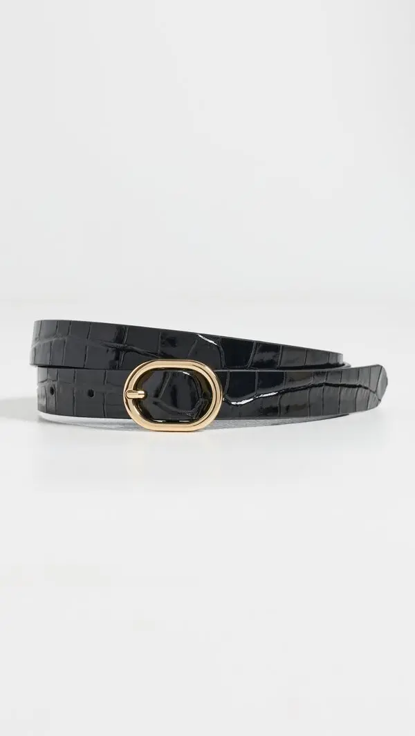 Vince Glazed Croco Avery 20mm Belt