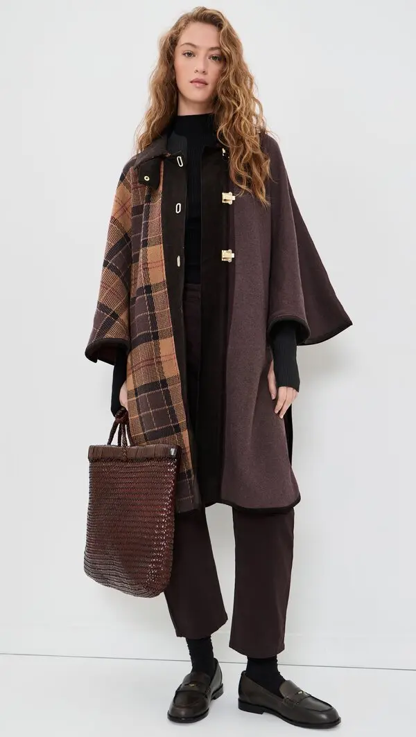 Barbour Elva Knitted Cape