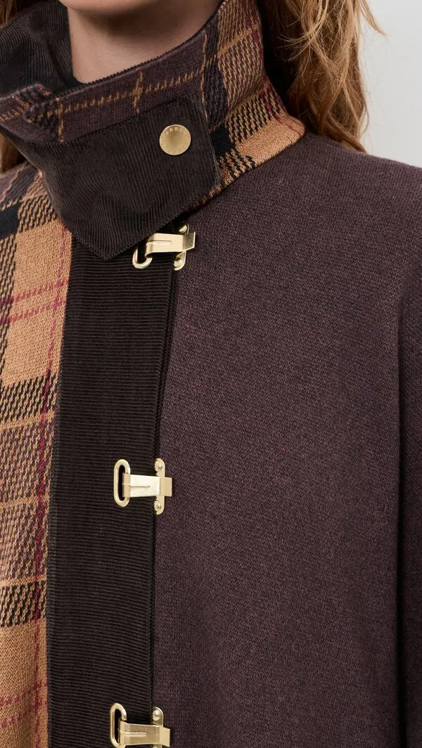 Barbour Elva Knitted Cape