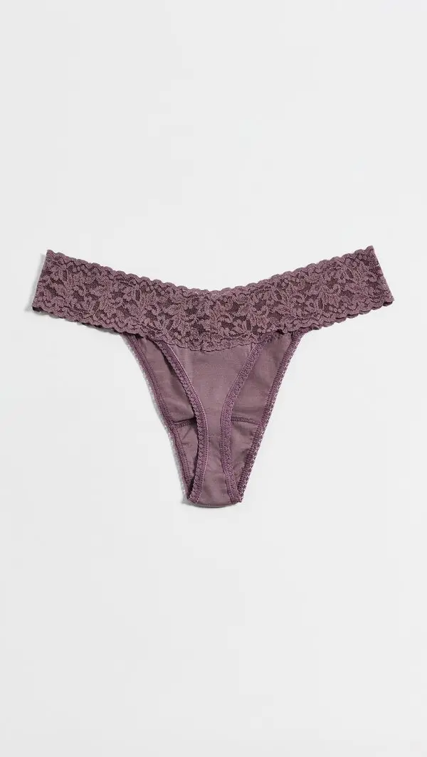 Hanky Panky Cotton Thong 3 Pack